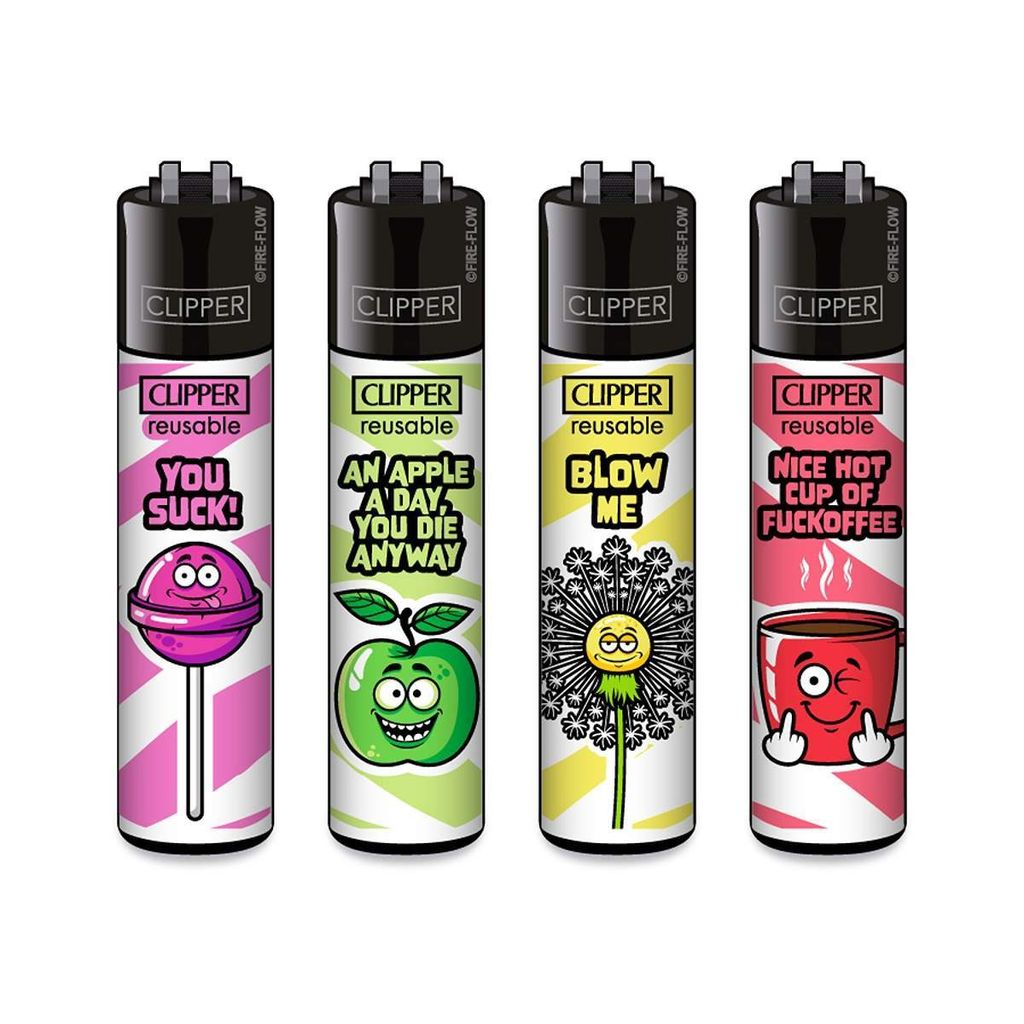 Clipper® Feuerzeuge 4er Set : You Suck | Kaufland.de