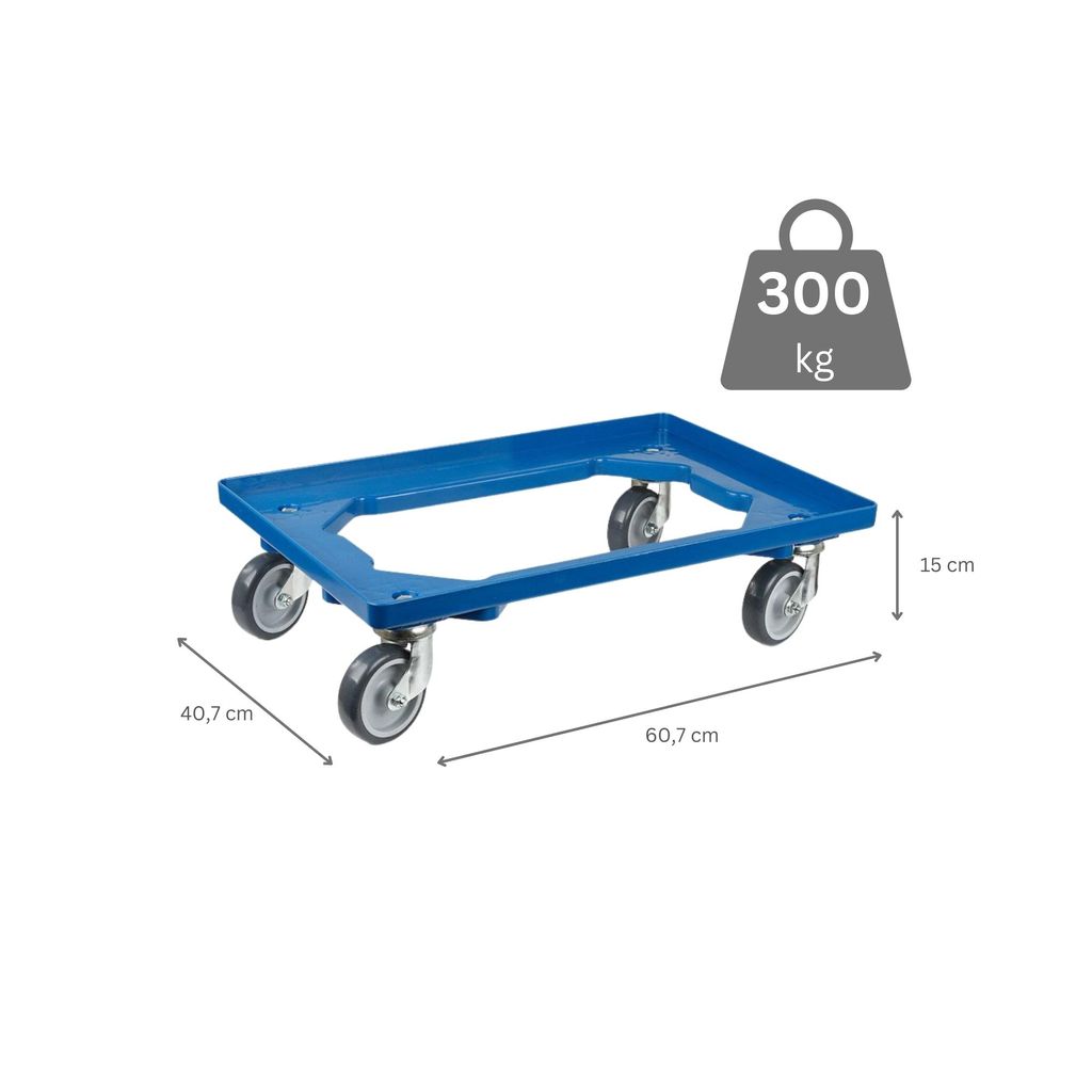 Transportroller für Euroboxen 60x40cm mit | Kaufland.de
