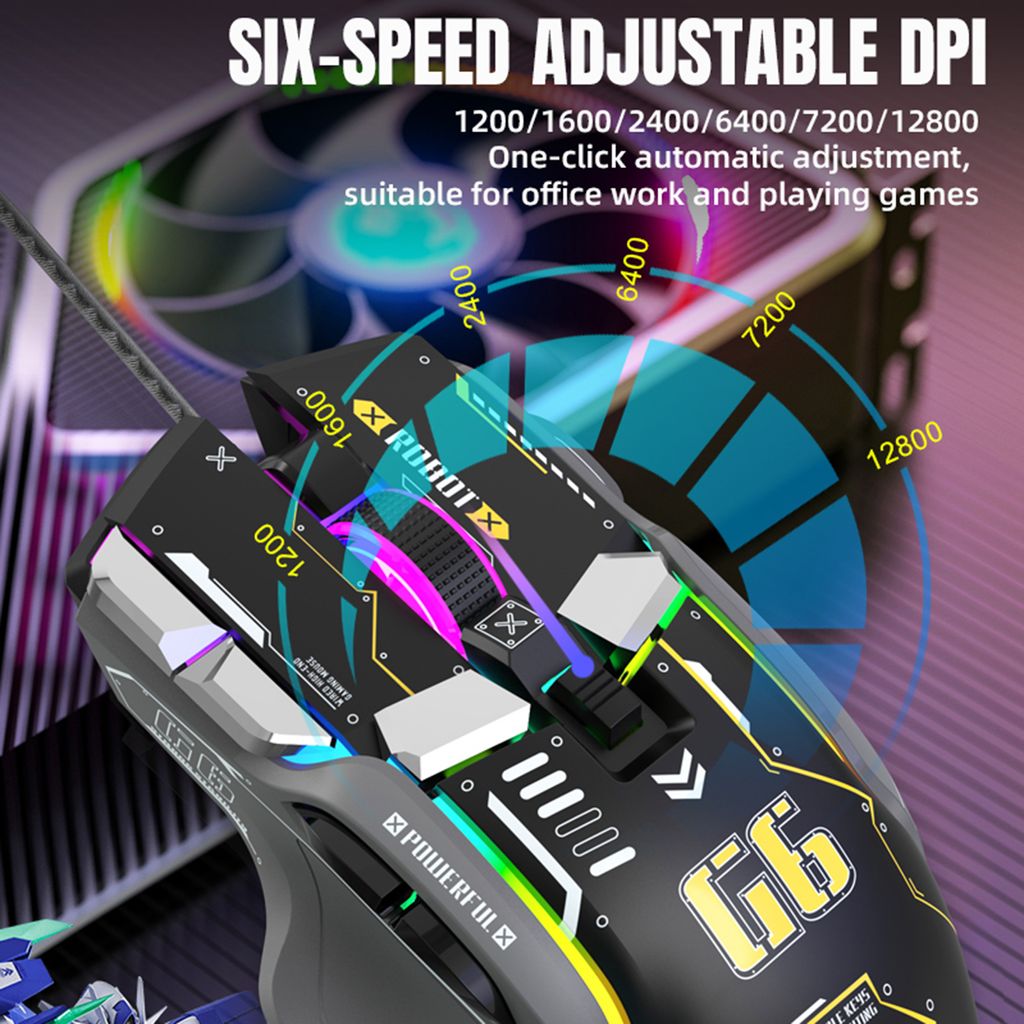 G6 RGB 12-Tasten-Mechanische Maus | Kaufland.de