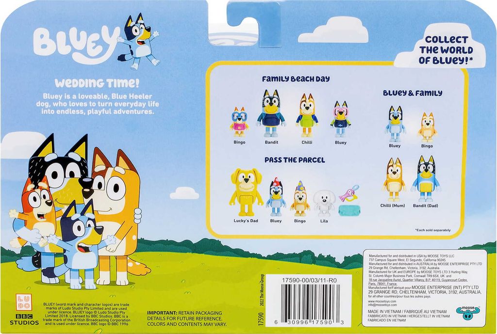 Bluey Das Figurenset aus dem Märchen Onkel | Kaufland.de