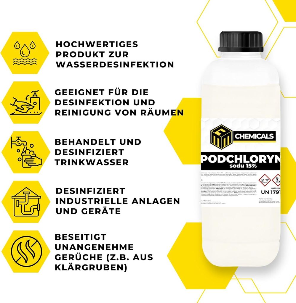 MRM CHEMICALS Flüssigchlor für Pool 1L | Kaufland.de