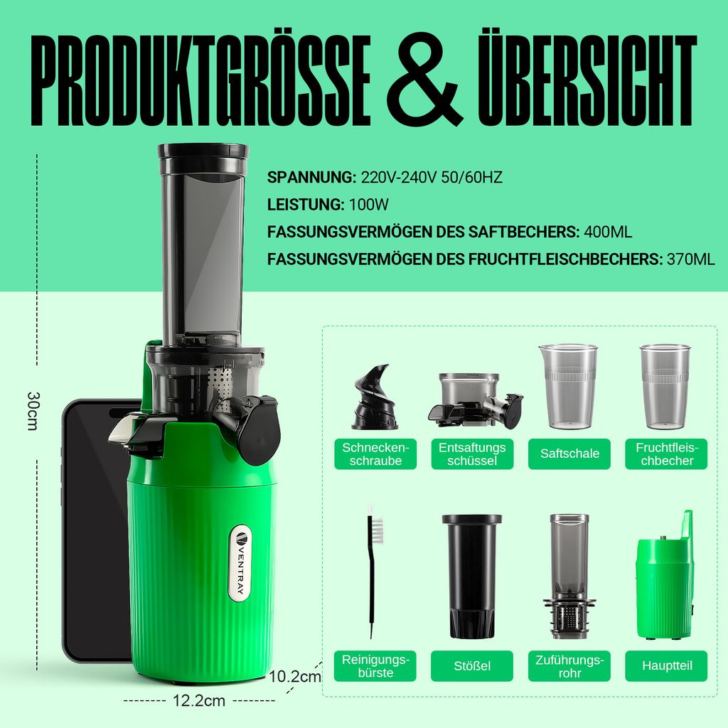 Ventray Essential Ginnie Entsafter,Kompakter | Kaufland.de