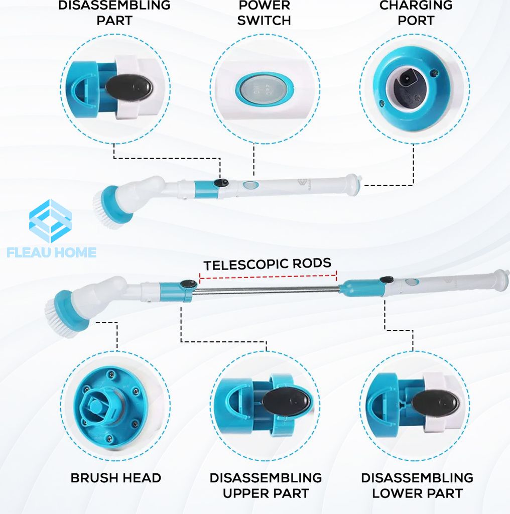 Fleau Home Elektrická čistiaca kefa - | Kaufland.sk