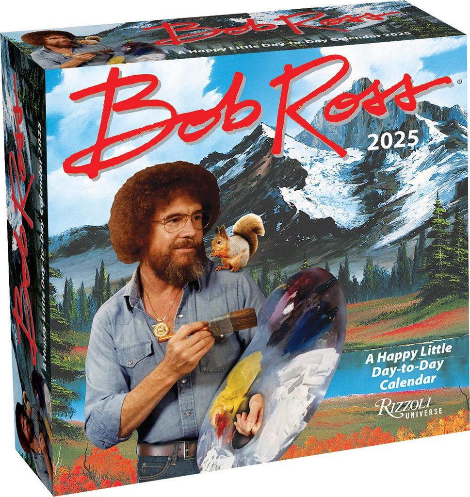 Bob Ross 2025 Wandkalender | Kaufland.de