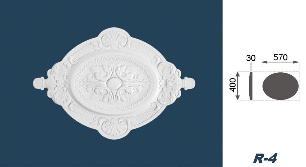 MARBET DESIGN Stuckrosette aus EPS Styropor - | Kaufland.de