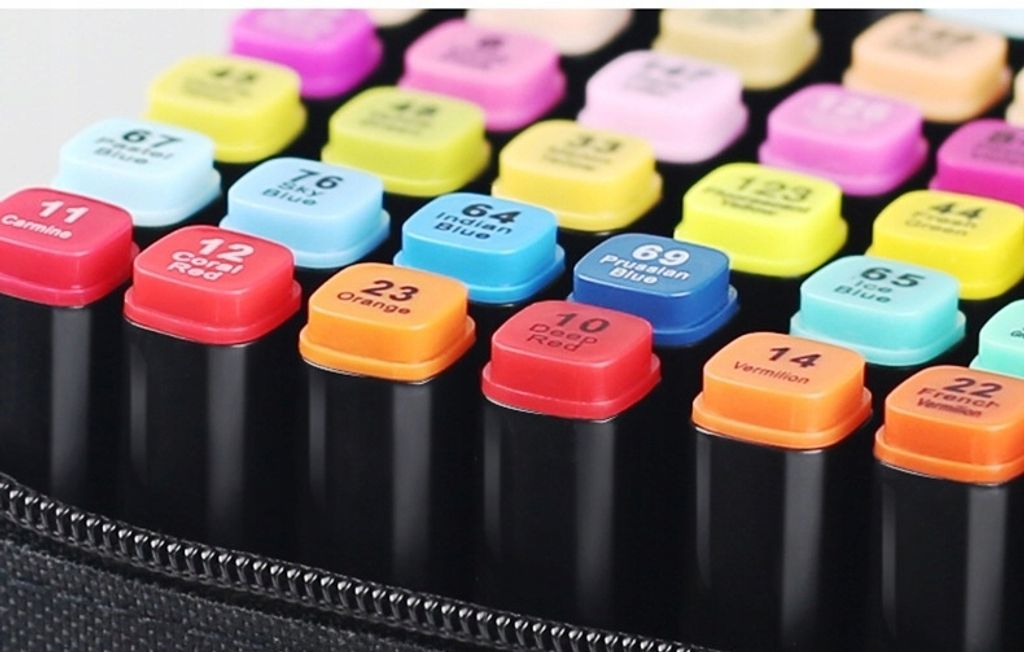 Touch Marker Set 60 Stück Farben Dual Pen | Kaufland.de