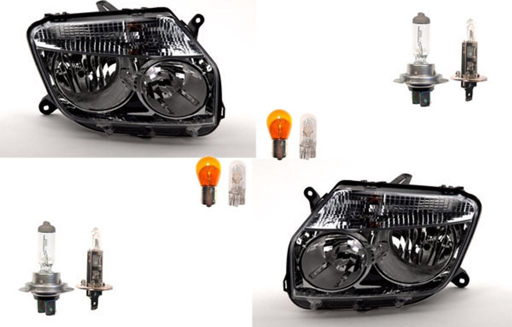 Johns, svetlomety vhodné pre Dacia Duster 04/10-12/13