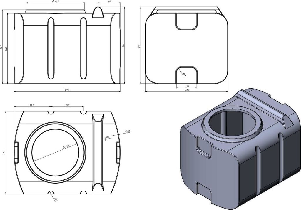 Varile Trinkwassertank 200L Farbe Grau | Kaufland.de
