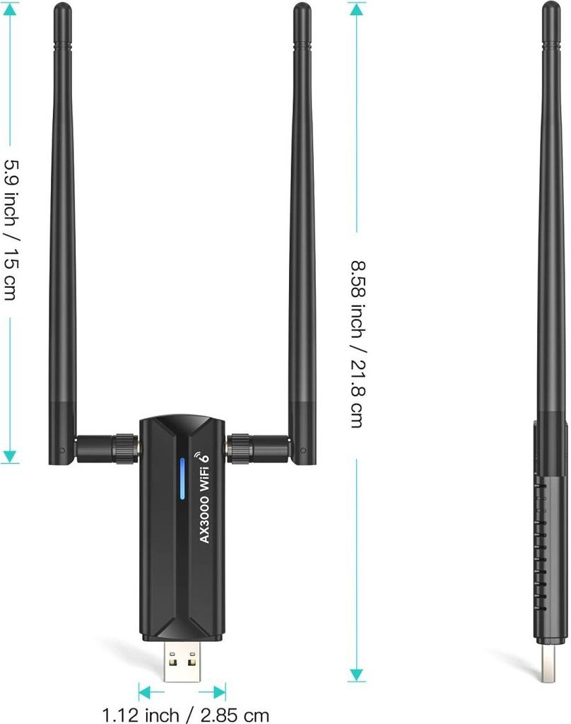 BRAINZAP 3000 Mbps USB 3.0 Tri-Band/Dual-Band | Kaufland.de