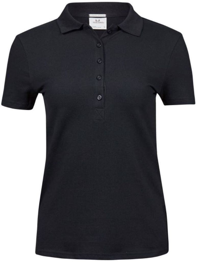 Wunderschone Poloshirt Schwarz Damen Bilder