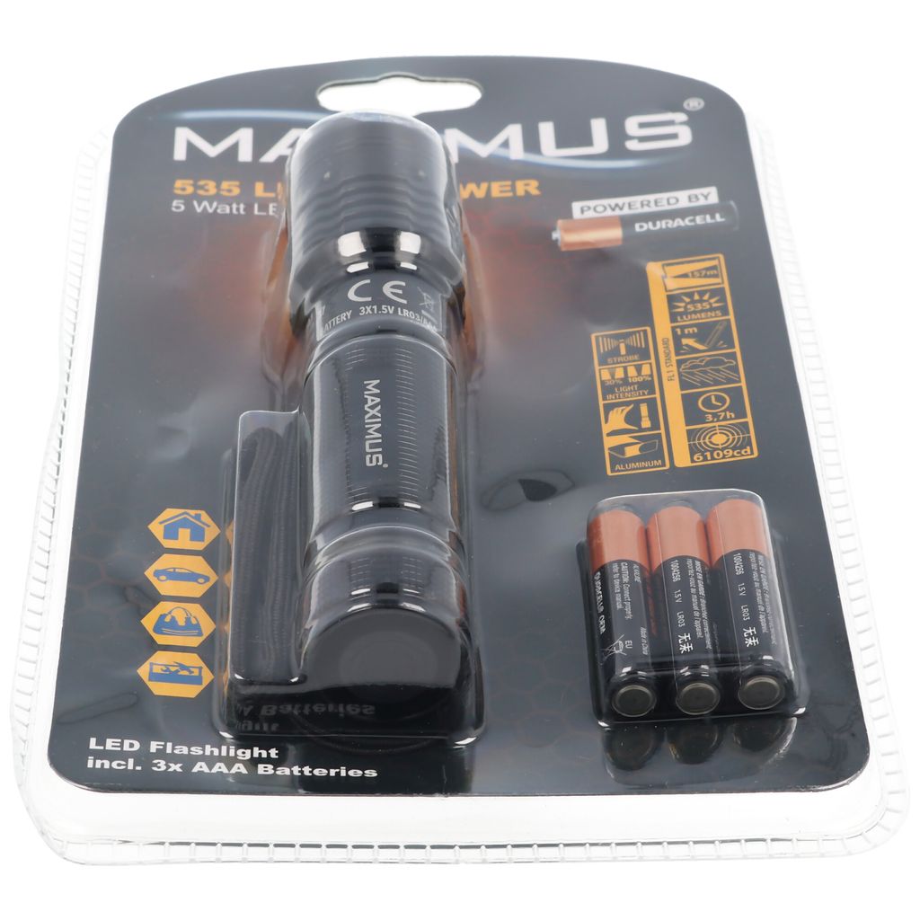 LED svítilna Zoom Focus s 5W LED max. 535 | Kaufland.cz