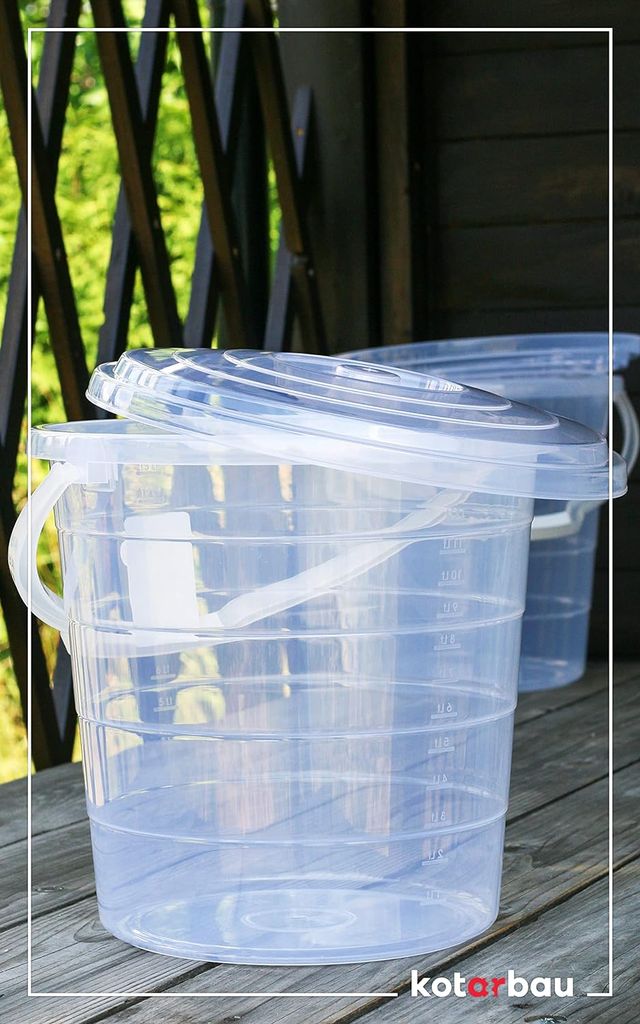 KOTARBAU® Transparenter Eimer mit Deckel | Kaufland.de