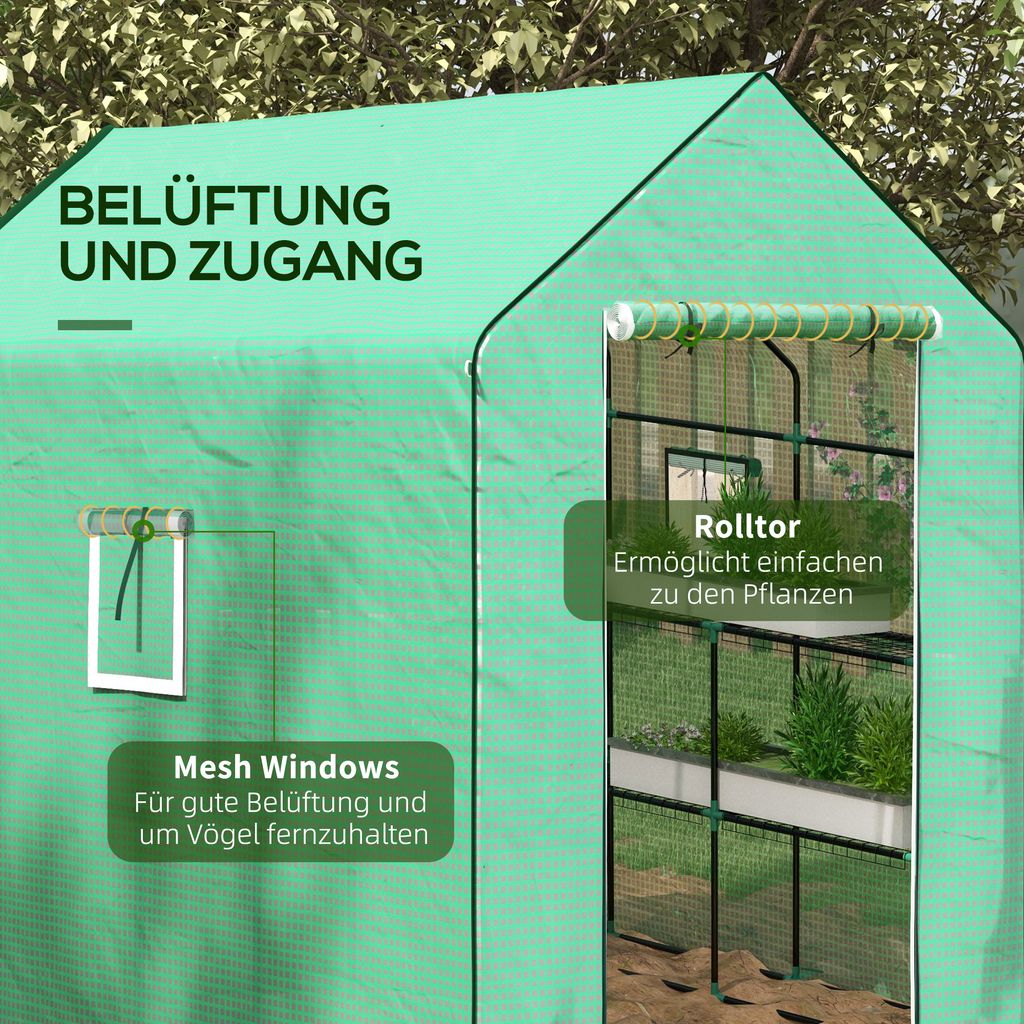 Elegantes Ersatzfolie Fr Gewchshaus 2x3m Ebenbild