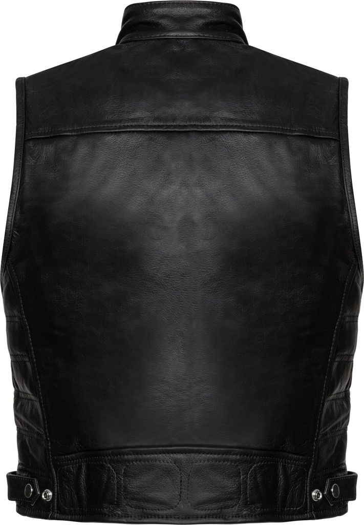 PAULGOS Kožená vesta - 100 % pravá koža - | Kaufland.sk