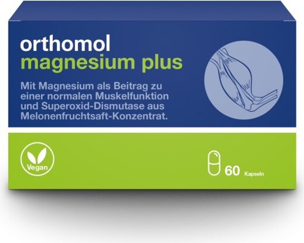 Orthomol Magnesium Plus - pro normální funkci svalů - se