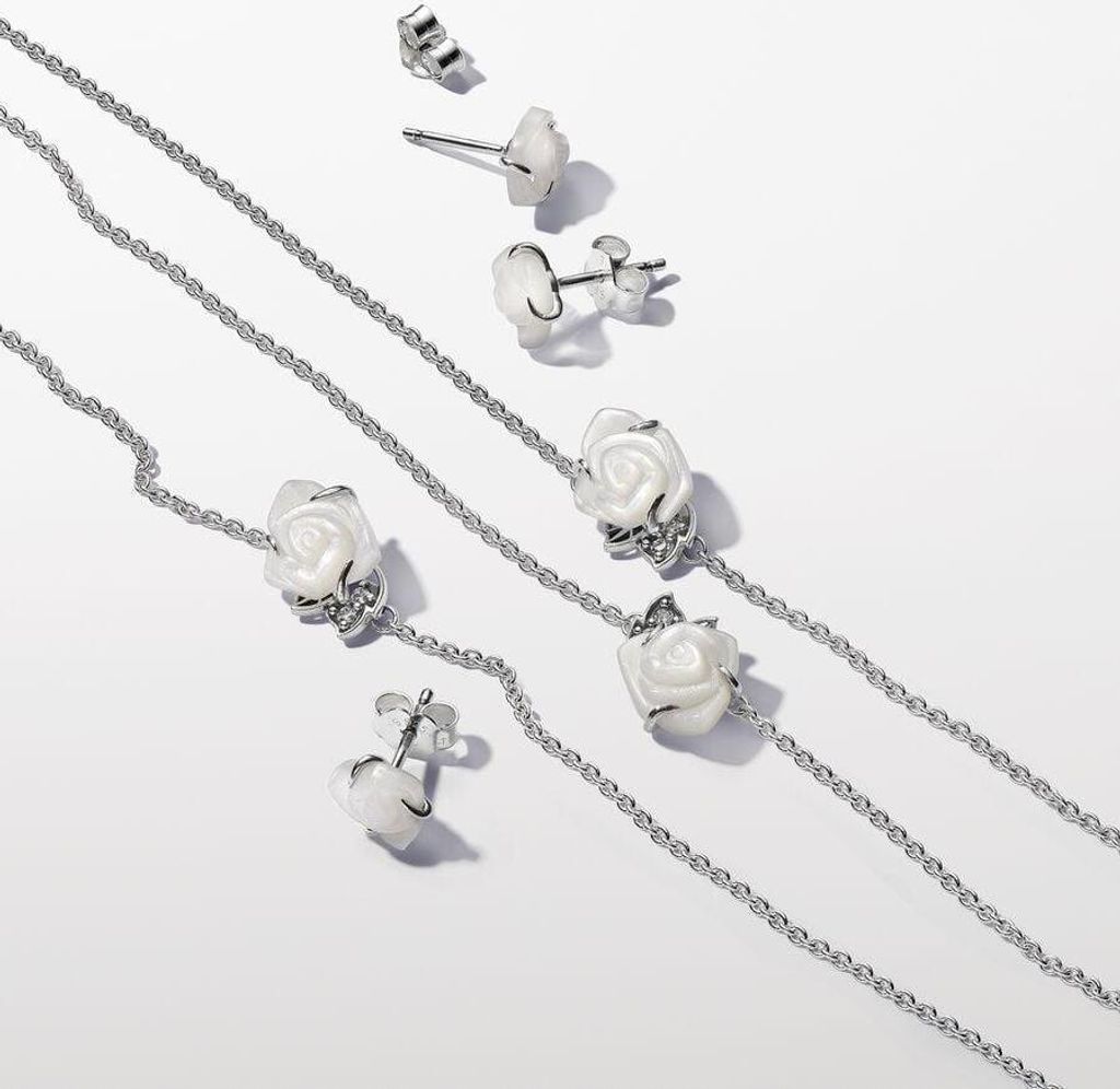 Pandora 293209C01 Ohrstecker Damen Weiße | Kaufland.de