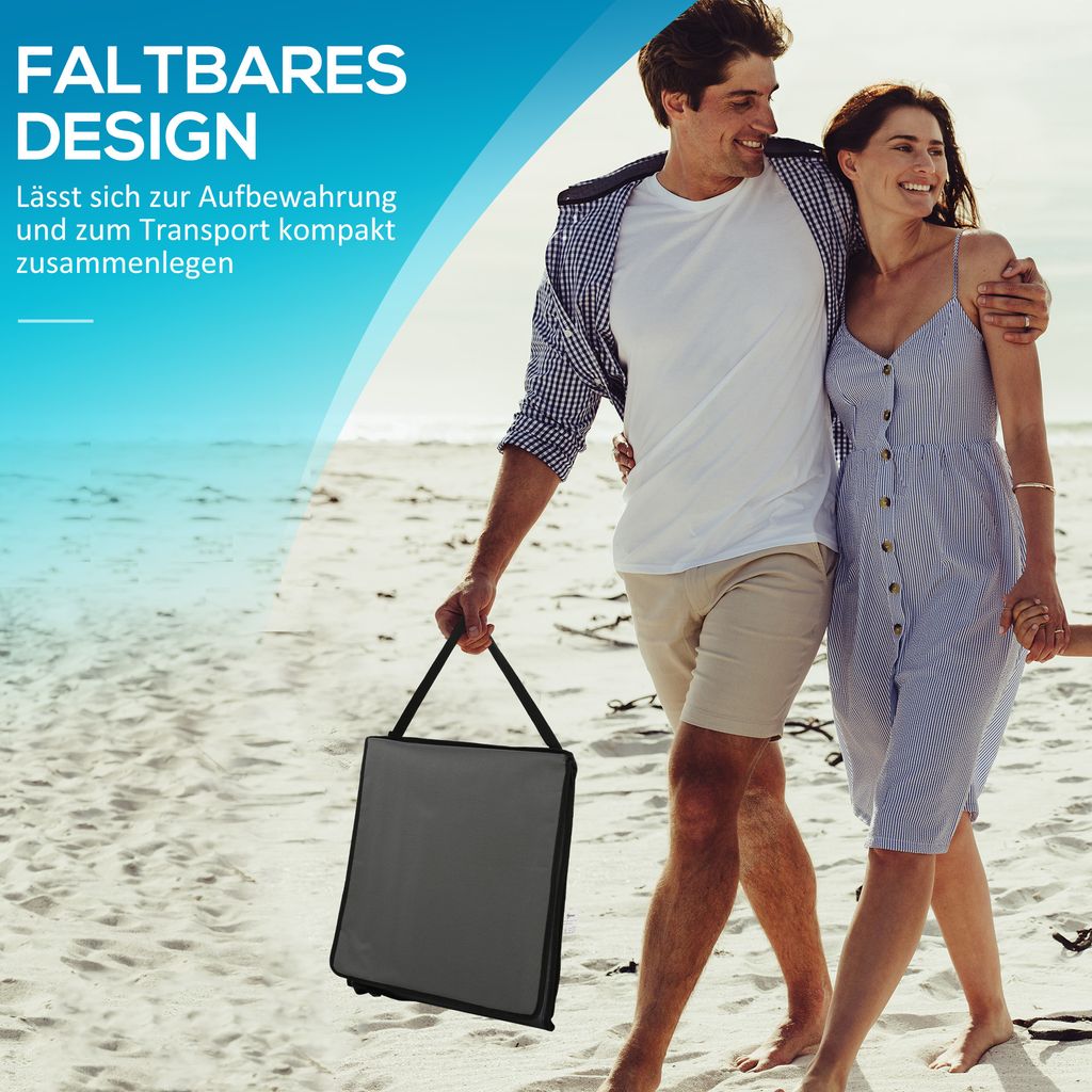 Outsunny 2er-Set Strandmatte, Faltbare | Kaufland.de