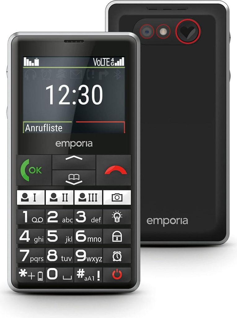 Emporia PURE V76 LTE 4G schwarz Handys | Kaufland.de