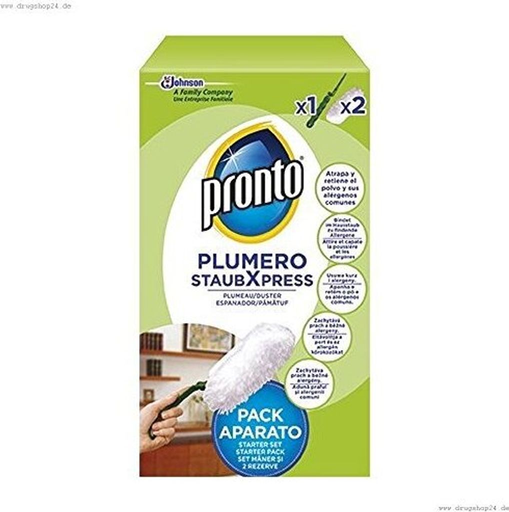 JOHNSON Pronto StaubXpress Set rukojeť + 2 náplně Prachovky