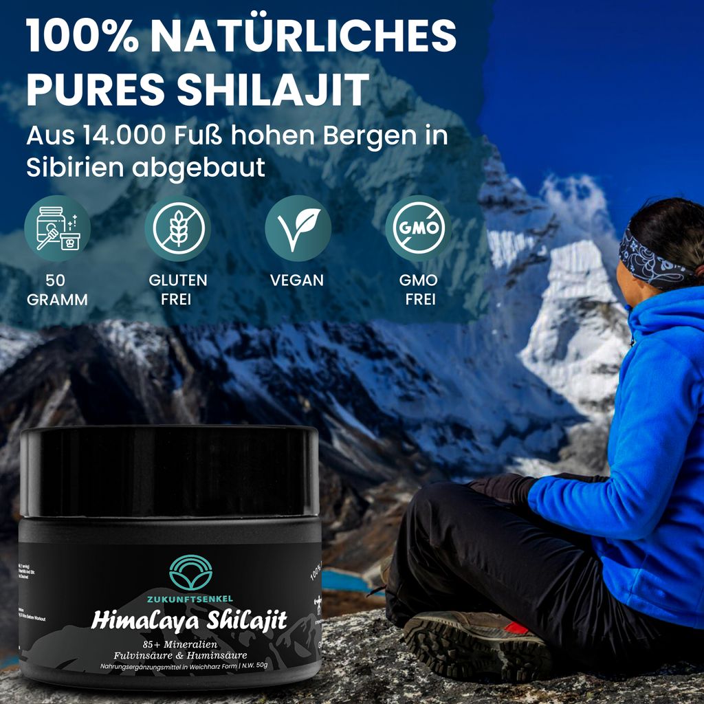 2er- Set Shilajit Himalaya Harz Rein 2x 50g | Kaufland.de