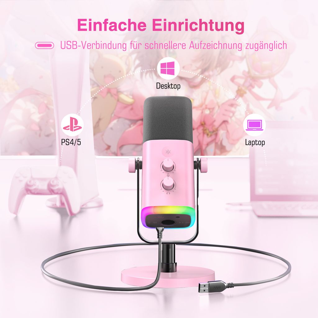 FINFINE XLR USB Dynamisches Mikrofon PC | Kaufland.de