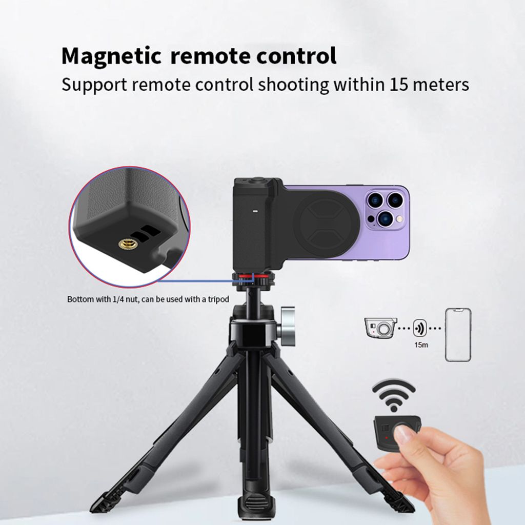 Magnetický bezdrátový grip pro telefon, vlog, | Kaufland.cz