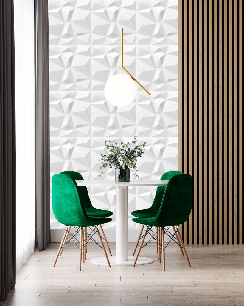 DECCART | 3D Wandpaneele Weiß | Dekorative | Kaufland.de