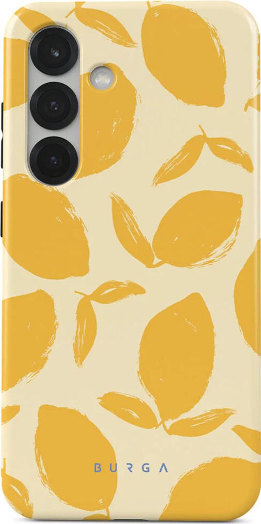 Burga Tough Back Cover Hülle für Samsung Galaxy S25 - Lemon