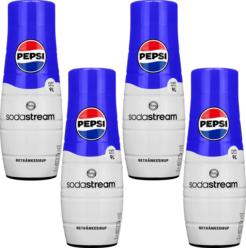 Sirup Sodastream Pepsi , 440 ml, 4 kusy Sirupy
