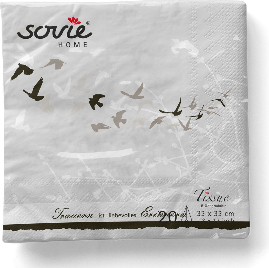 Sovie HOME Serviette Trauer aus Tissue 33 x | Kaufland.de