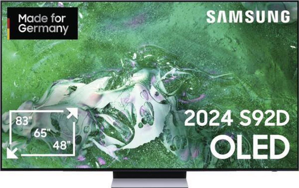 Samsung OLED-Fernseher GQ65S92DATXZG Carbon-Silber 65 Zoll
