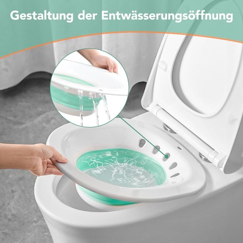 Bidet Einsatz, Faltbares Sitzbad für die | Kaufland.de