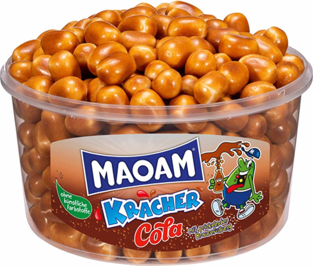 Maoam Cola Kracher cukierki do żucia z nadzieniem