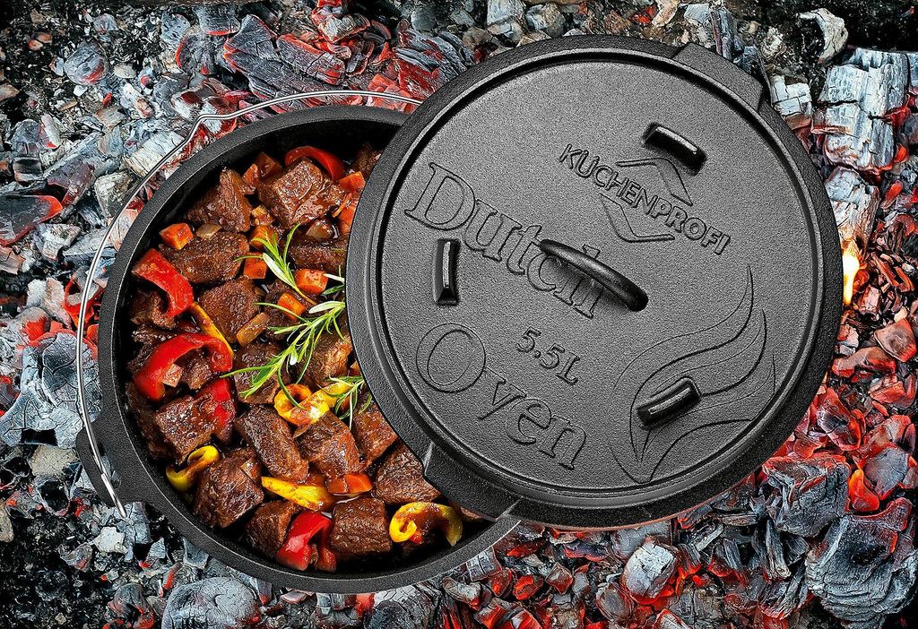 Küchenprofi Dutch Oven 5,5 L, 30 cm BBQ | Kaufland.de