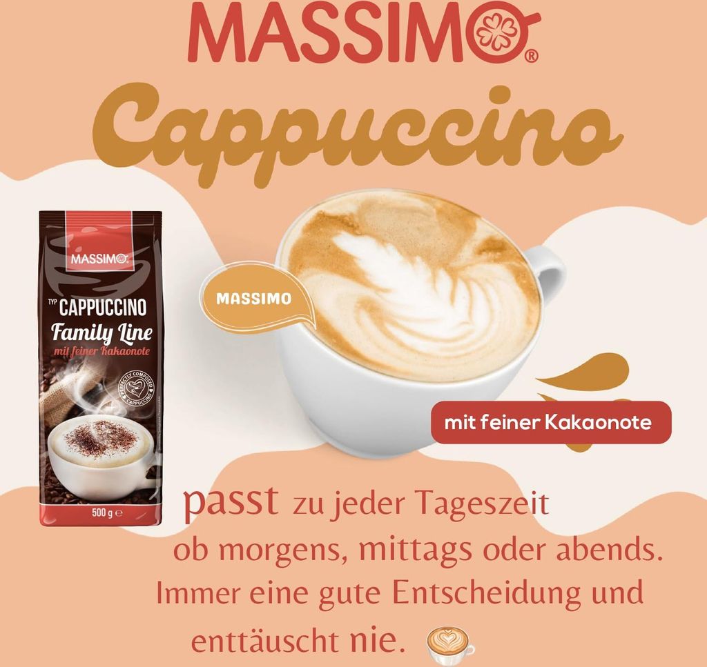 MASSIMO Cappuccino mit feiner Kakaonote 1 x | Kaufland.de