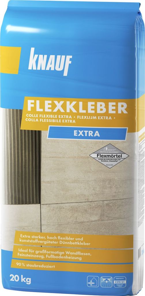 Knauf Fliesenkleber Flexkleber eXtra 20 Kg | Kaufland.de