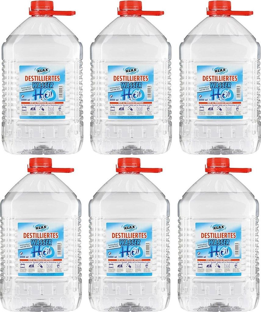 VECARO Destilliertes Wasser 30 Liter 6 | Kaufland.de