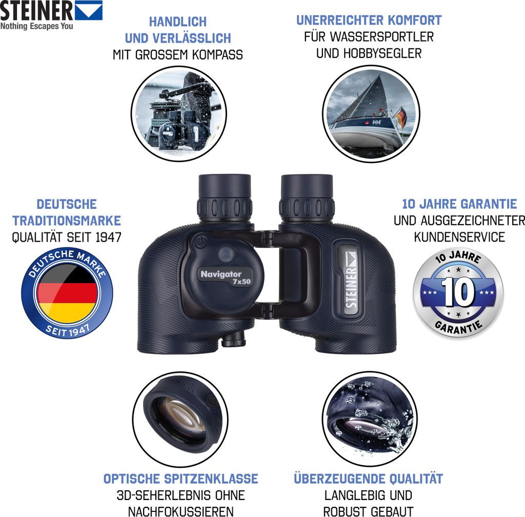 Steiner Navigator Pro 7x50c Námorný | Kaufland.sk