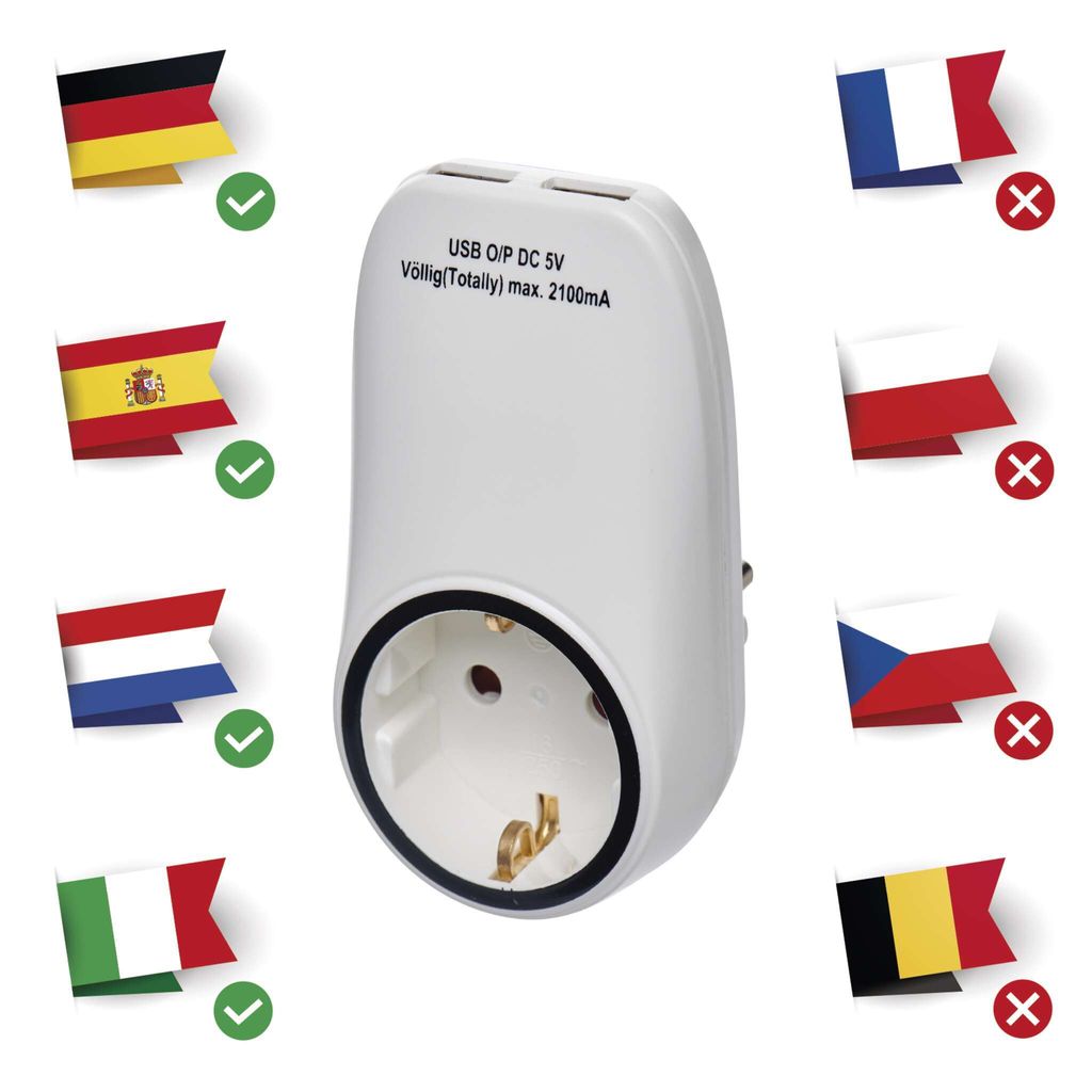 EMOS USB Steckdose, Schuko Steckdosenadapter | Kaufland.de