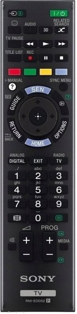 Originální dálkové ovládání Sony RM-ED052 RM-ED053