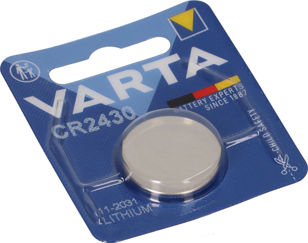 10x VARTA CR2430 Lithium-Knopfzelle 3V 290mAh | Kaufland.de