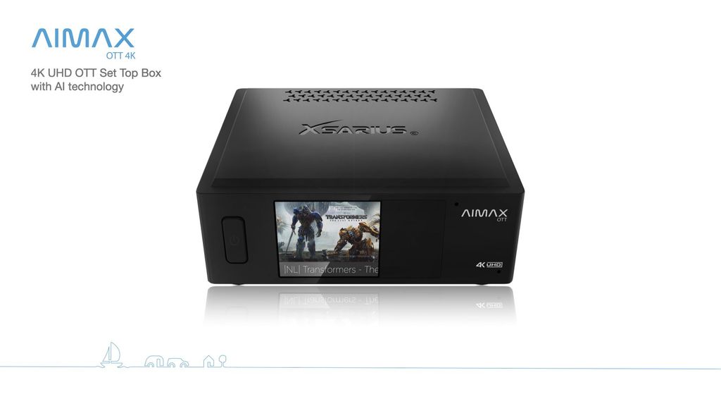 Xsarius AIMAX OTT BT 4K UHD LCD AndroidTV 8.0 | Kaufland.de