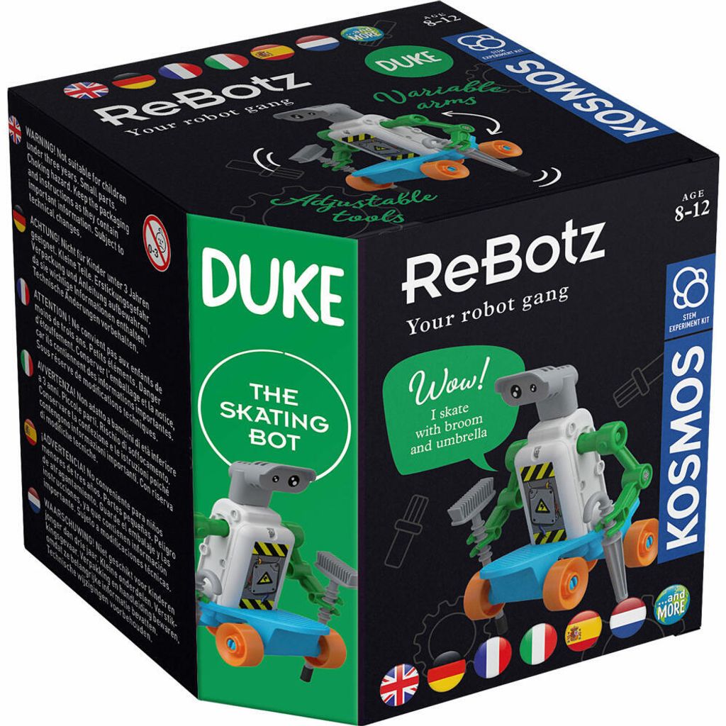 Kosmos ReBotz Duke der Skating-Bot, Robot, Inžinierstvo, 8