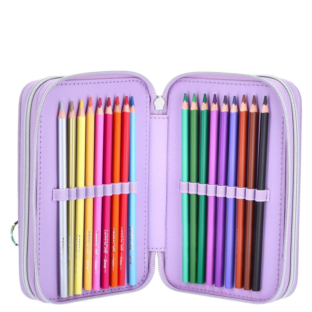 Depesche 3-Fach Federtasche mit appliziertem | Kaufland.de