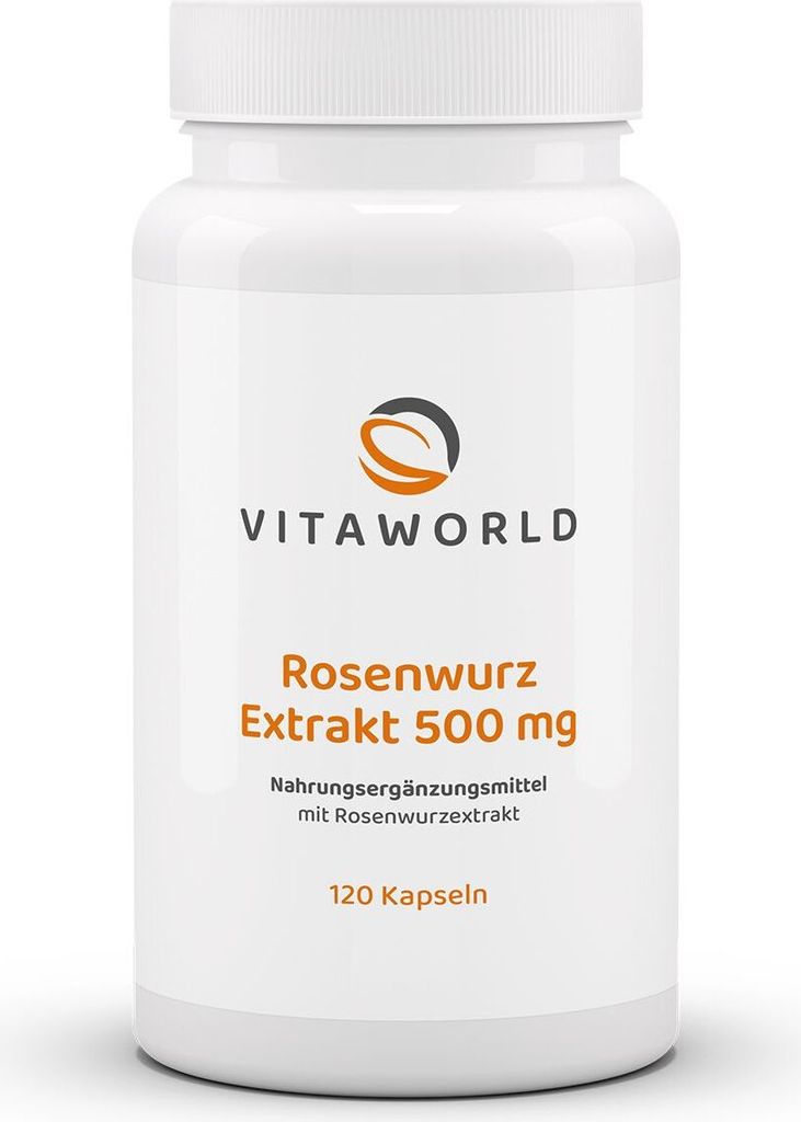 Vitaworld Extrait de racine de rose 500 mg | 120 gélules