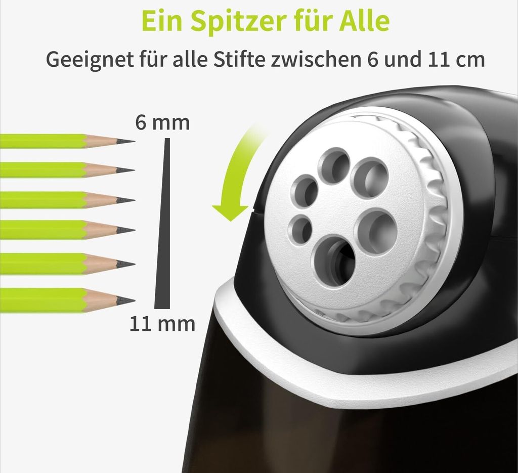 ACROPAQ Elektrischer Anspitzer - | Kaufland.de
