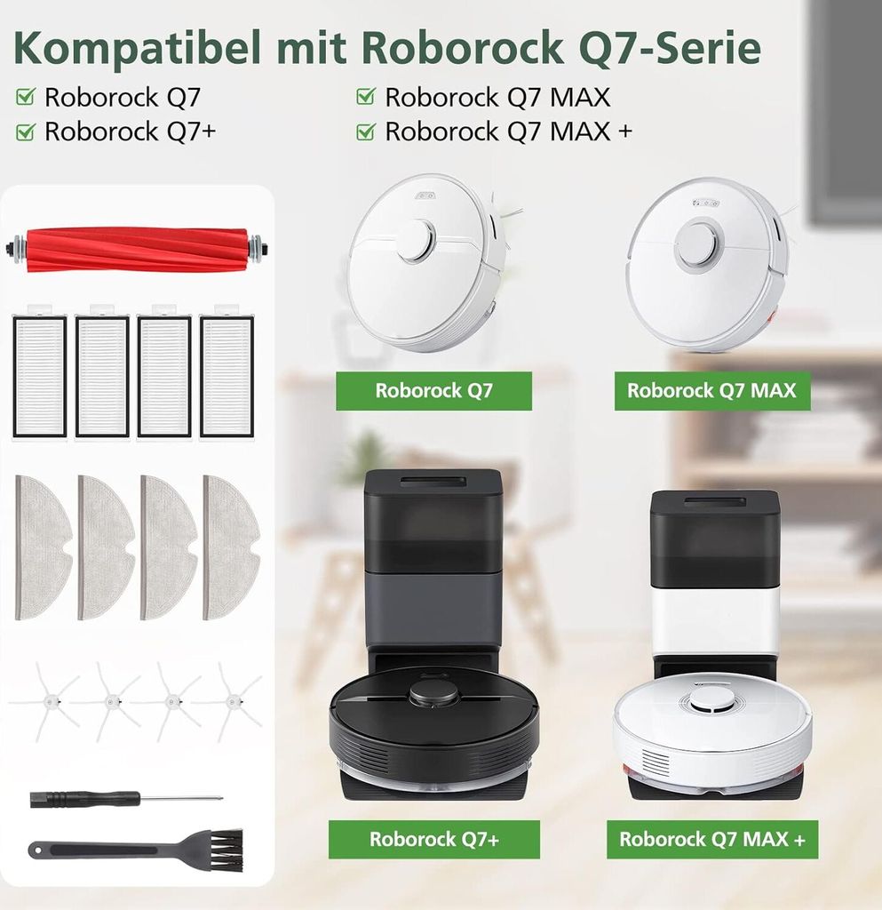 Q7 MAX Ersatzzubehör Kompatibel mit Roborock | Kaufland.de