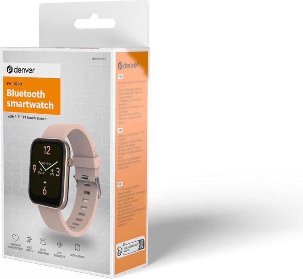 DENVER Smartwatch SW-182R, rosa Smartwatches | Kaufland.de