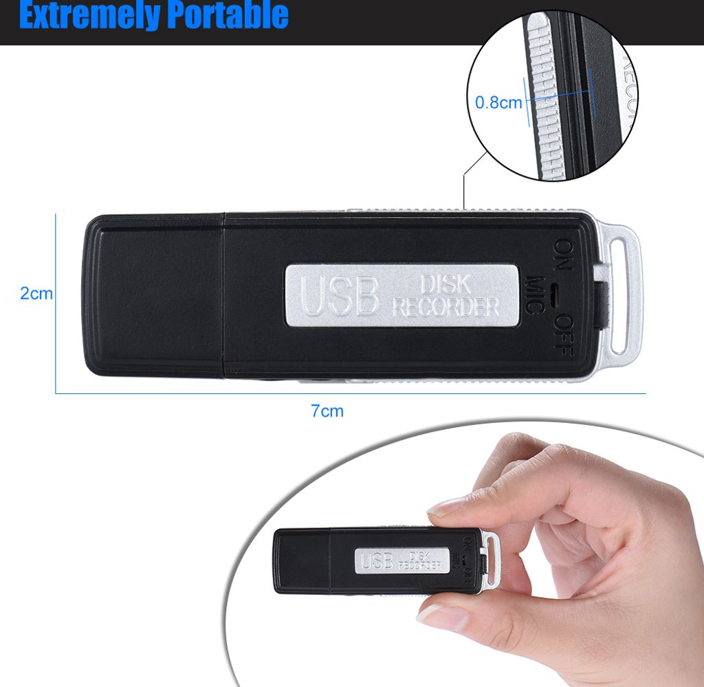 prenosný zvukový diktafón s diskom USB s | Kaufland.sk