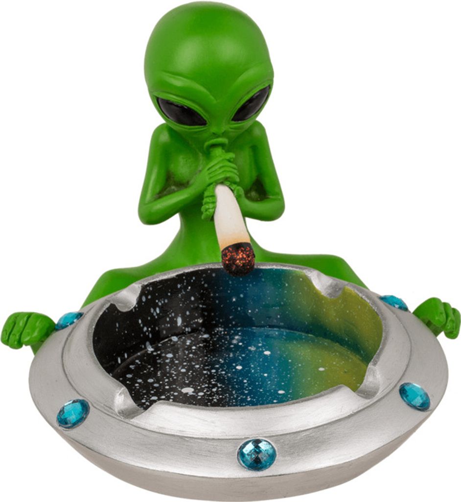 Alien mit Joint - Aschenbecher - 16,4 x 15 cm | Kaufland.de